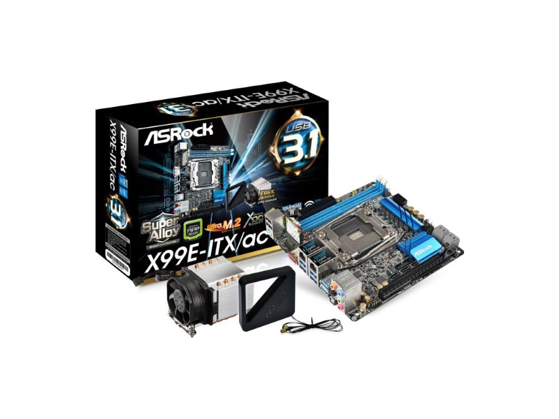 Asrock Stellt Erstes Mini Itx Mainboard Mit X99 Chipsatz Vor